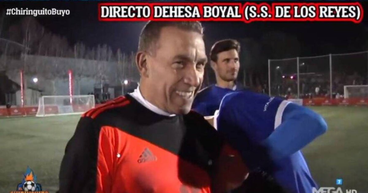 Así fue el regreso de Paco Buyo a los terrenos de juego... con 64 años