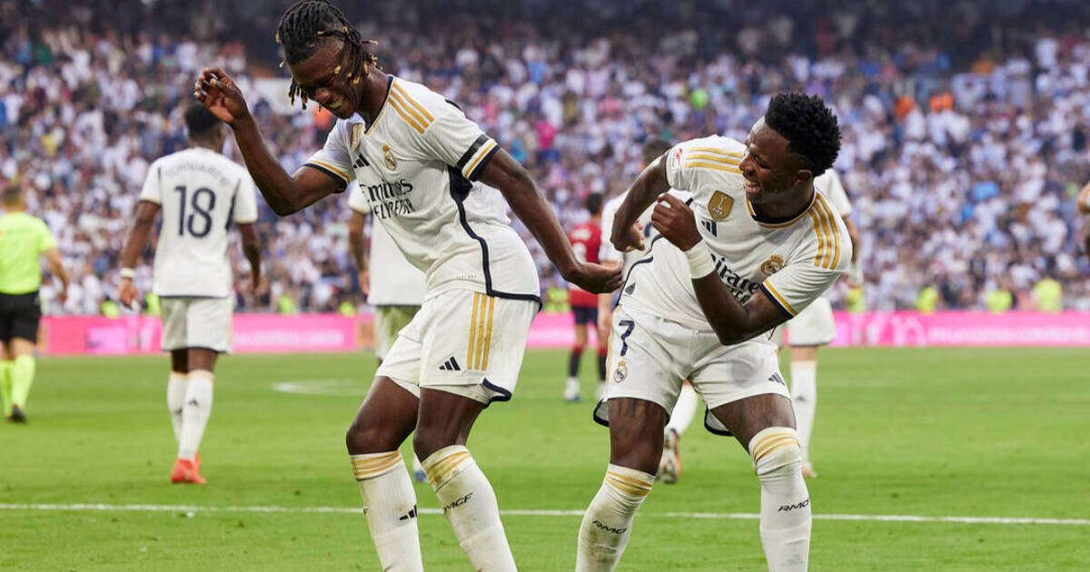 Lo nunca visto: ¡Vinicius Júnior y Eduardo Camavinga, comiendo entre tiburones!