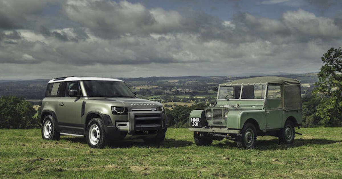 Land Rover vuelve la vista atrás con el Defender