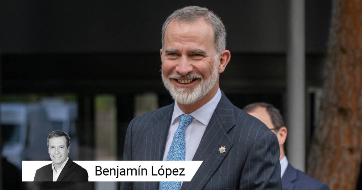 Benjamín López, sobre Felipe VI: "Ser monárquico es casi una obligación"