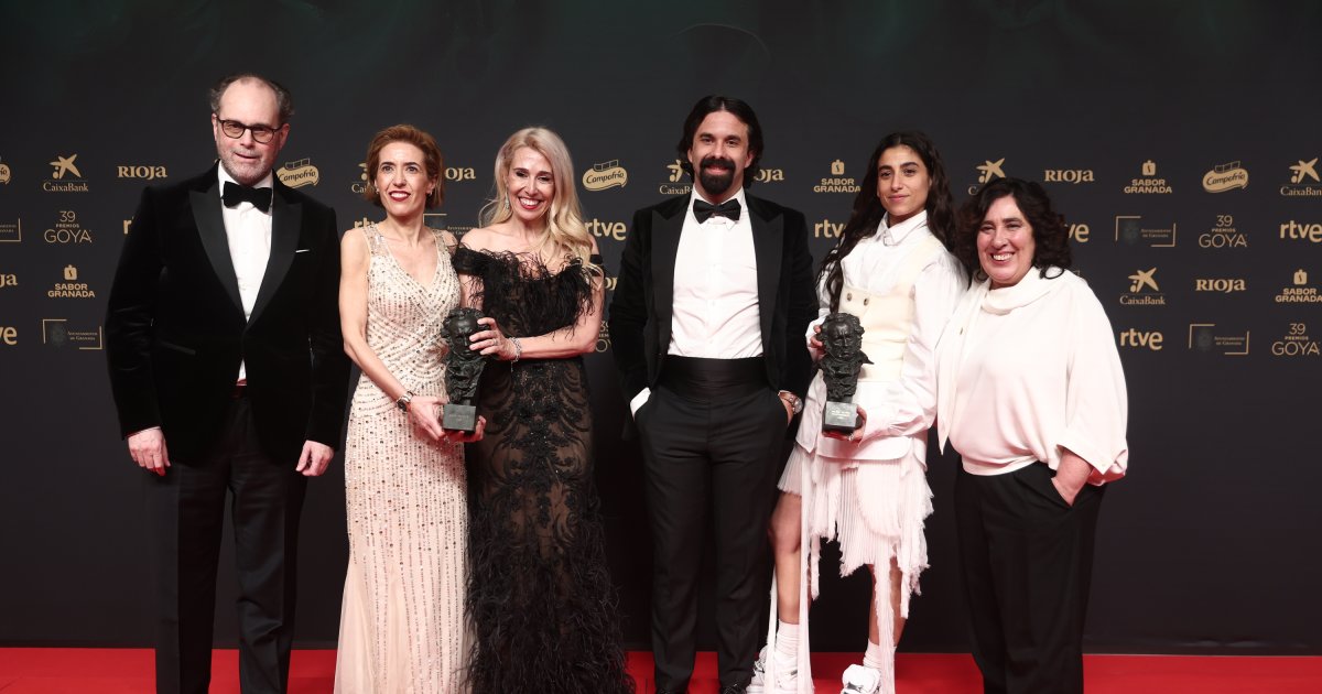 El aplaudido discurso de María Luisa Gutiérrez en el Goya que recibió 'La Infiltrada'