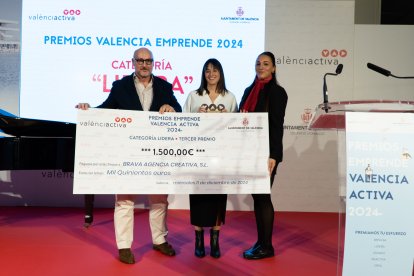 Valencia Activa entrega los premios Emprende 2024 al esfuerzo de empresas y profesionales