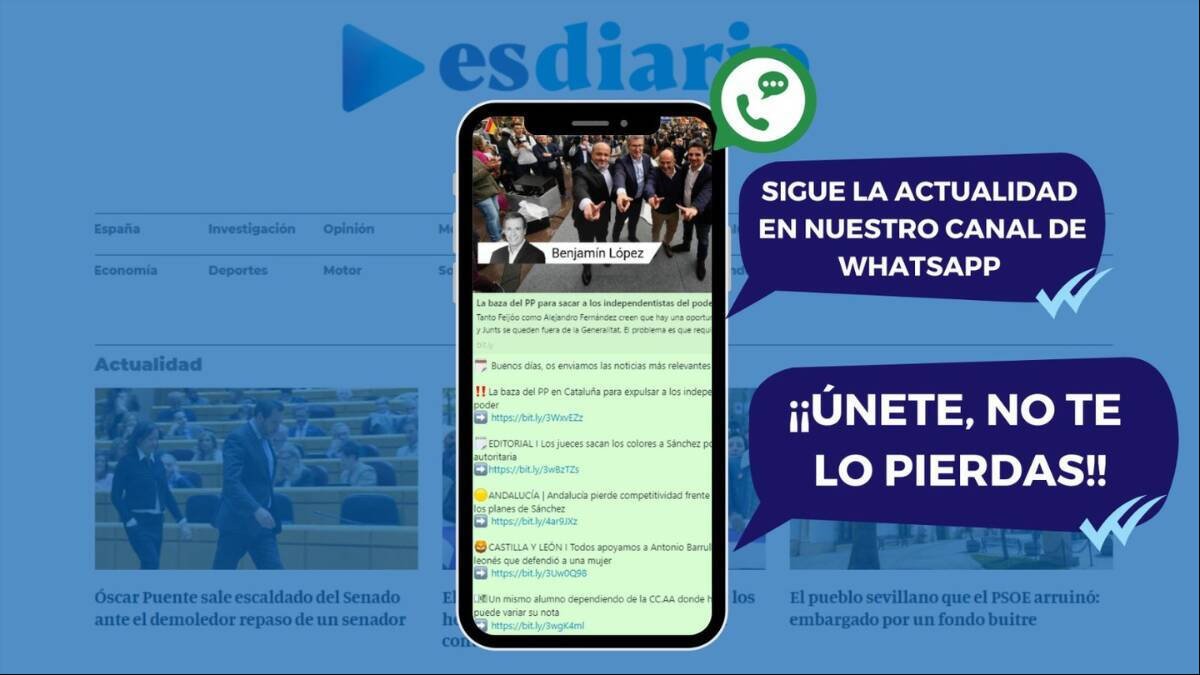 ESdiario lanza su canal de Whatsapp: únete y no te pierdas nada de la ...