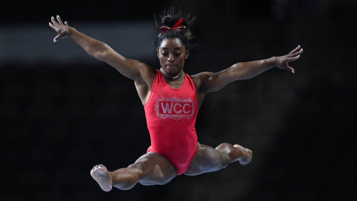 Simone Biles regresa a la competición una vez superados sus problemas ...