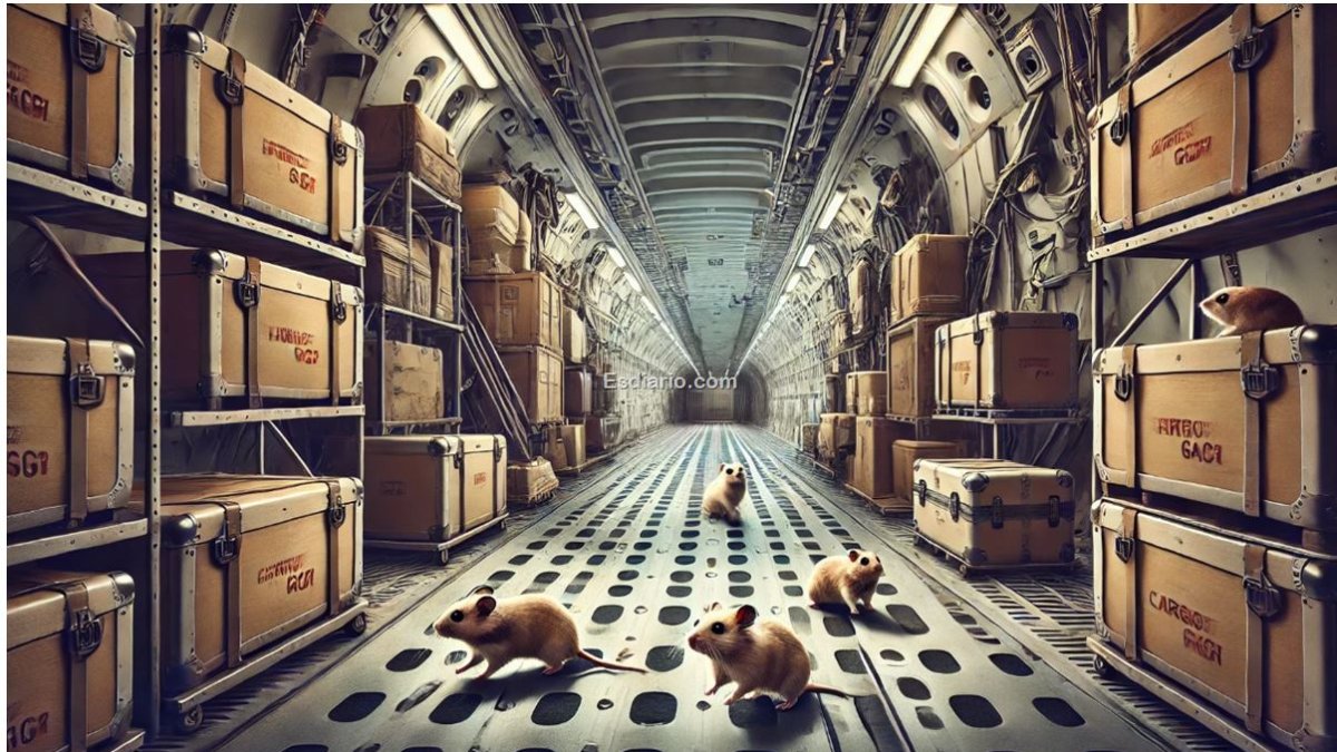 Cuatro días en tierra: la odisea de un avión por culpa de 132 hámsters ...