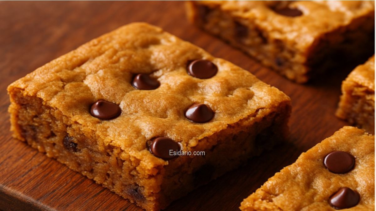 Receta de blondies o brownies rubios: el postre americano que ...