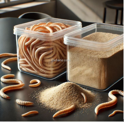 Harina de gusanos e insectos: como reconocer si un alimento la lleva