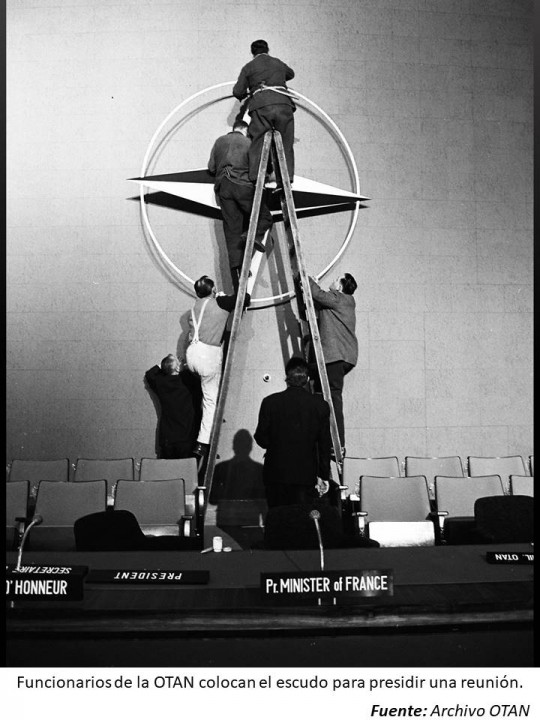Los símbolos de la OTAN