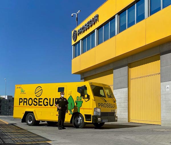 Prosegur mira por el medio ambiente e hibrida sus blindados