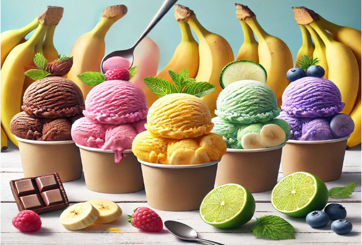 Helados sin azúcar añadido: 5 recetas fáciles y deliciosas