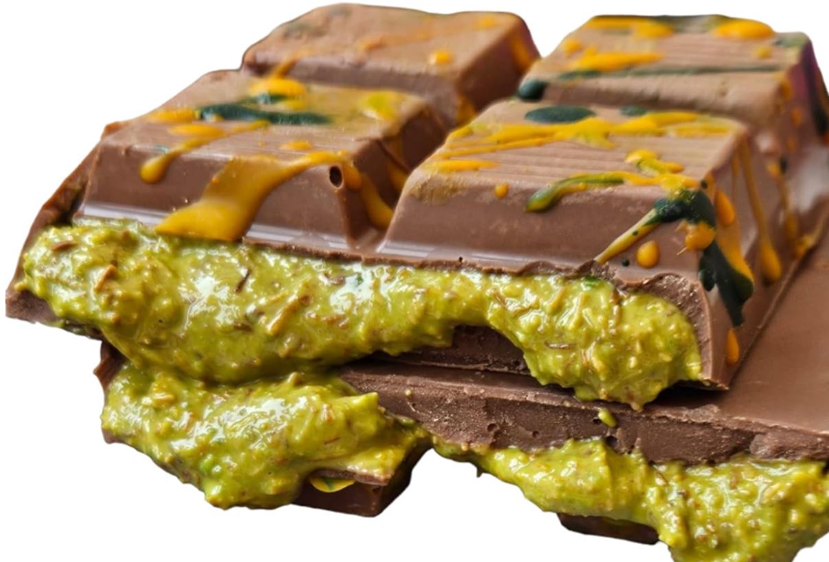 Esta es la tableta de chocolate Kunafa: la delicia viral de Dubái