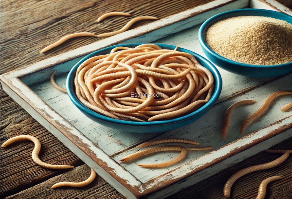 Harina de gusanos e insectos: como reconocer si un alimento la lleva