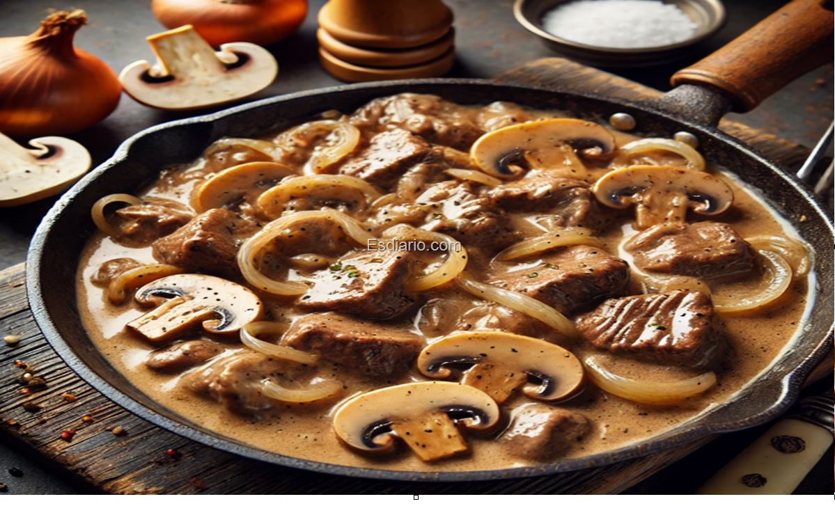 Ternera Strogonoff, receta original: el clásico ruso que conquista ...