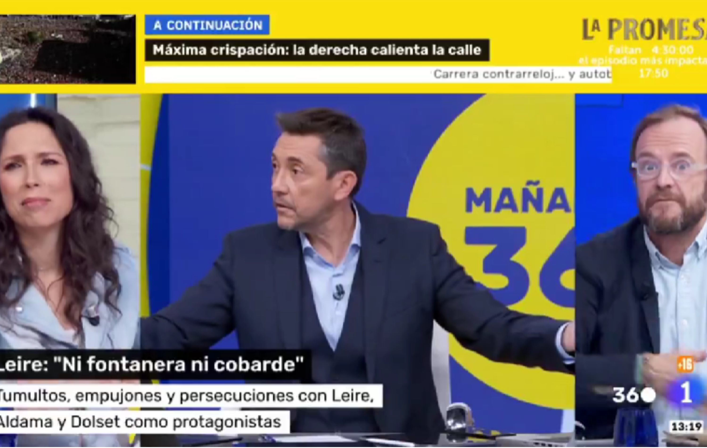 Bronca en directo en TVE: Chapu Apaolaza se va del plató tras sentirse ...