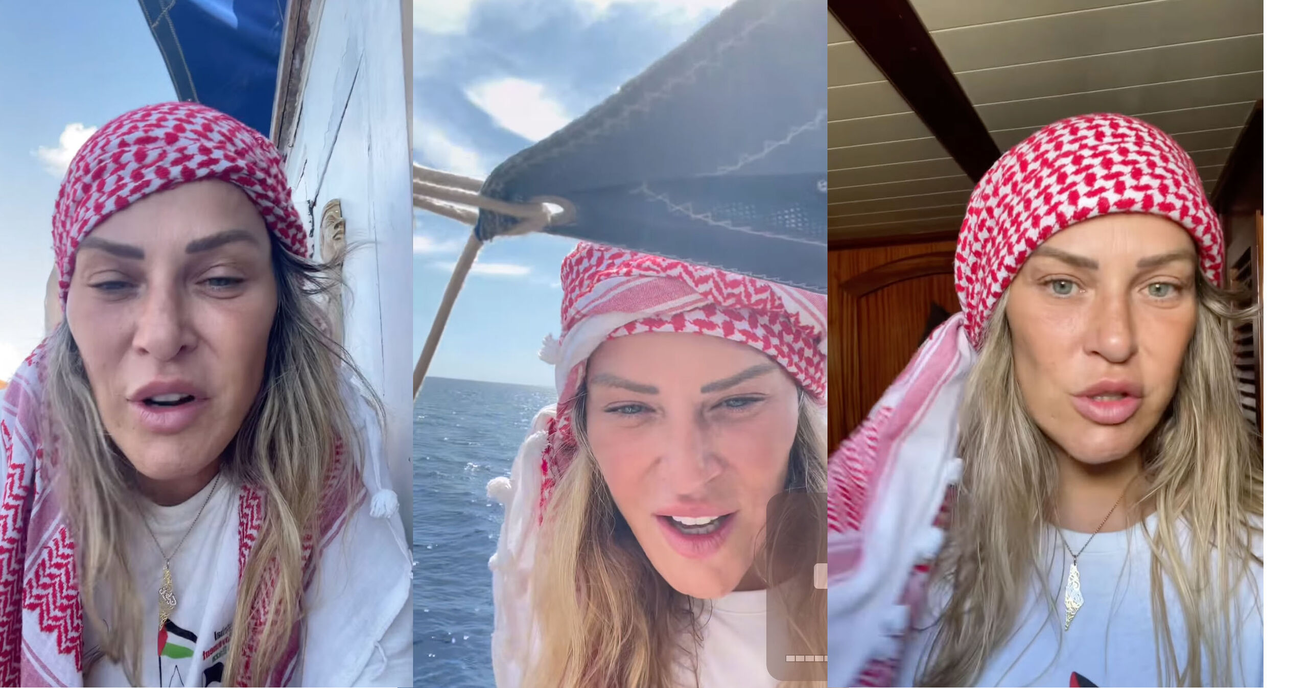 El circo de la Global Sumud Flotilla: 'Barbie Gaza' se grabó un montaje ...