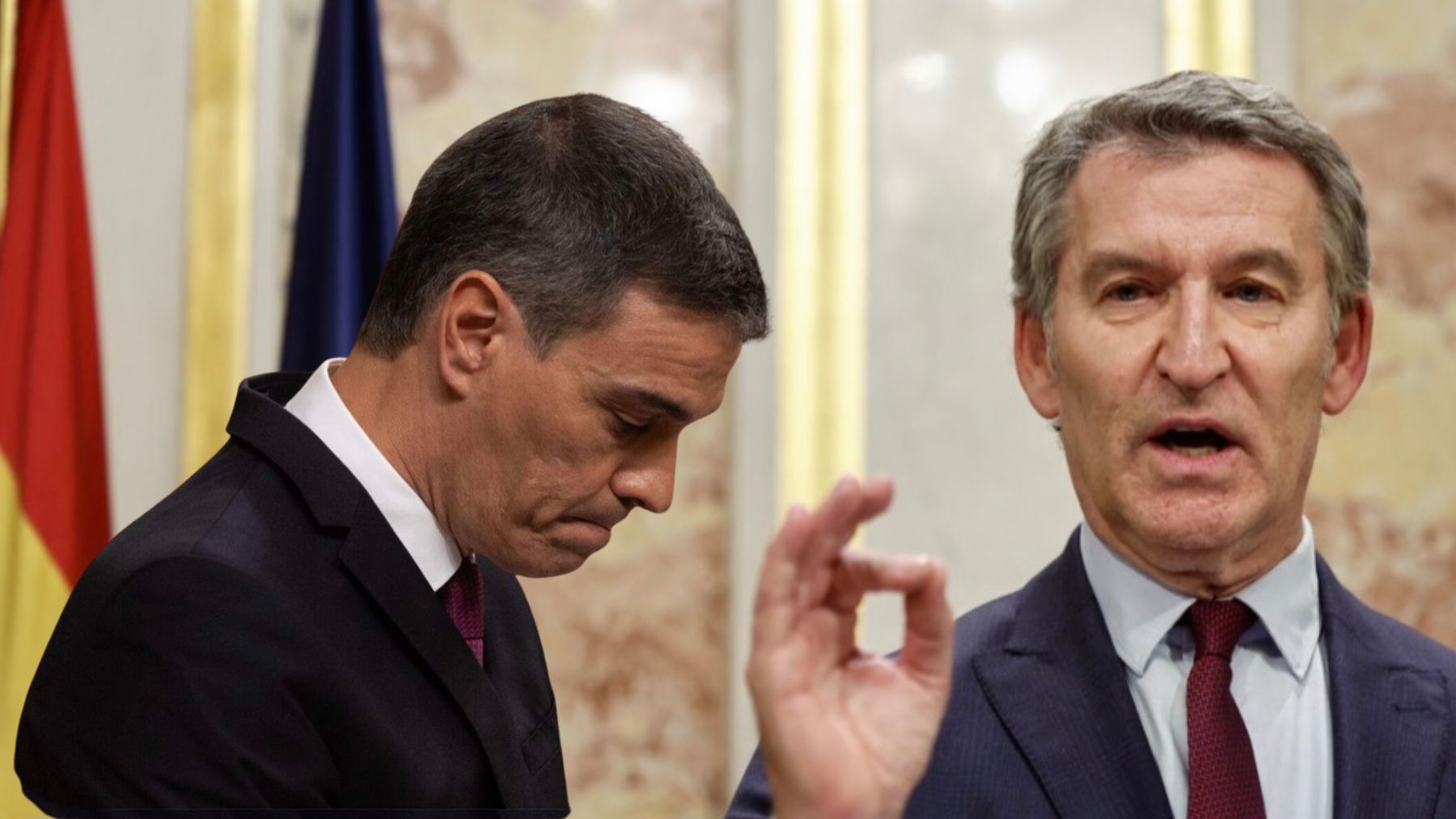 Feijóo no se confunde de adversario: Sánchez y no Abascal con el "motín ...