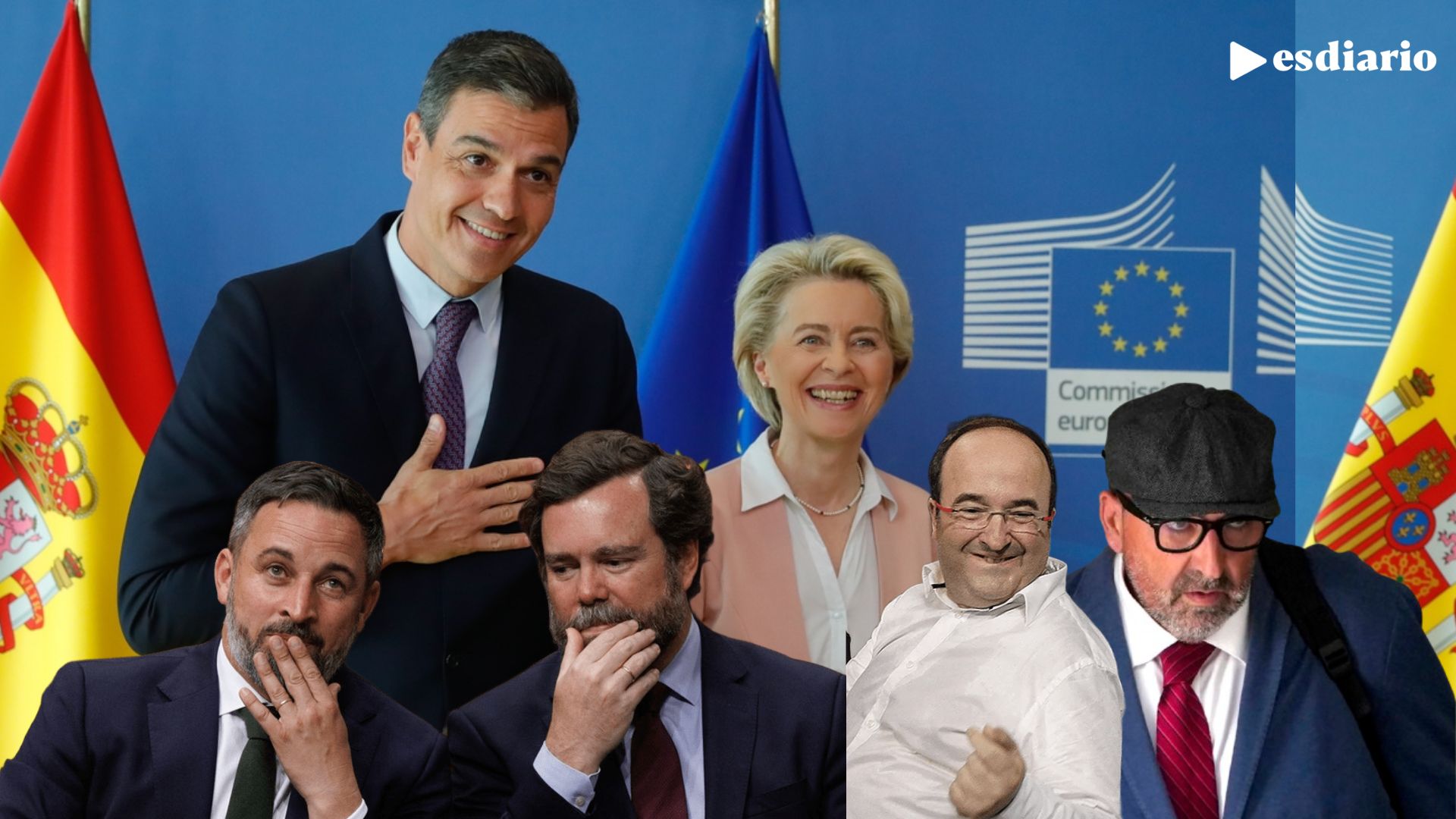 Sánchez apestado en la UE y en casa más escándalos: el marido de Iceta ...