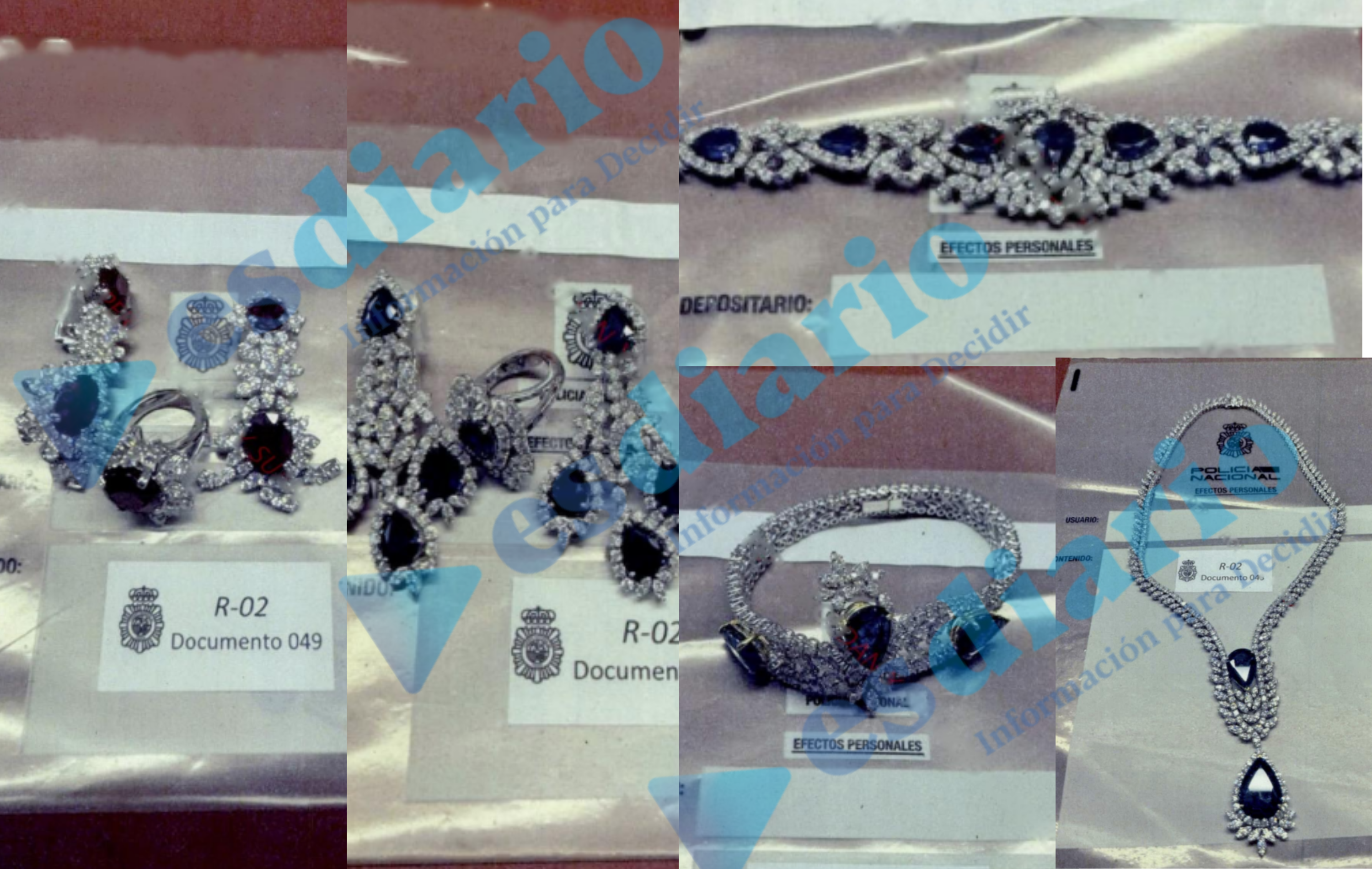 La Policía se incauta de un arsenal de joyas en la oficina de Zapatero ...