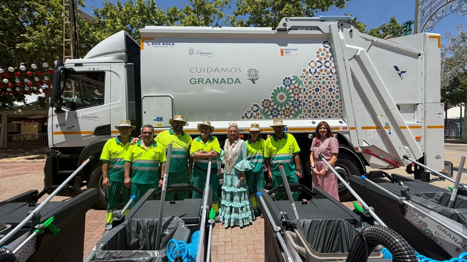 Granada protege a sus operarios con un reloj-sensor que detecta los ...
