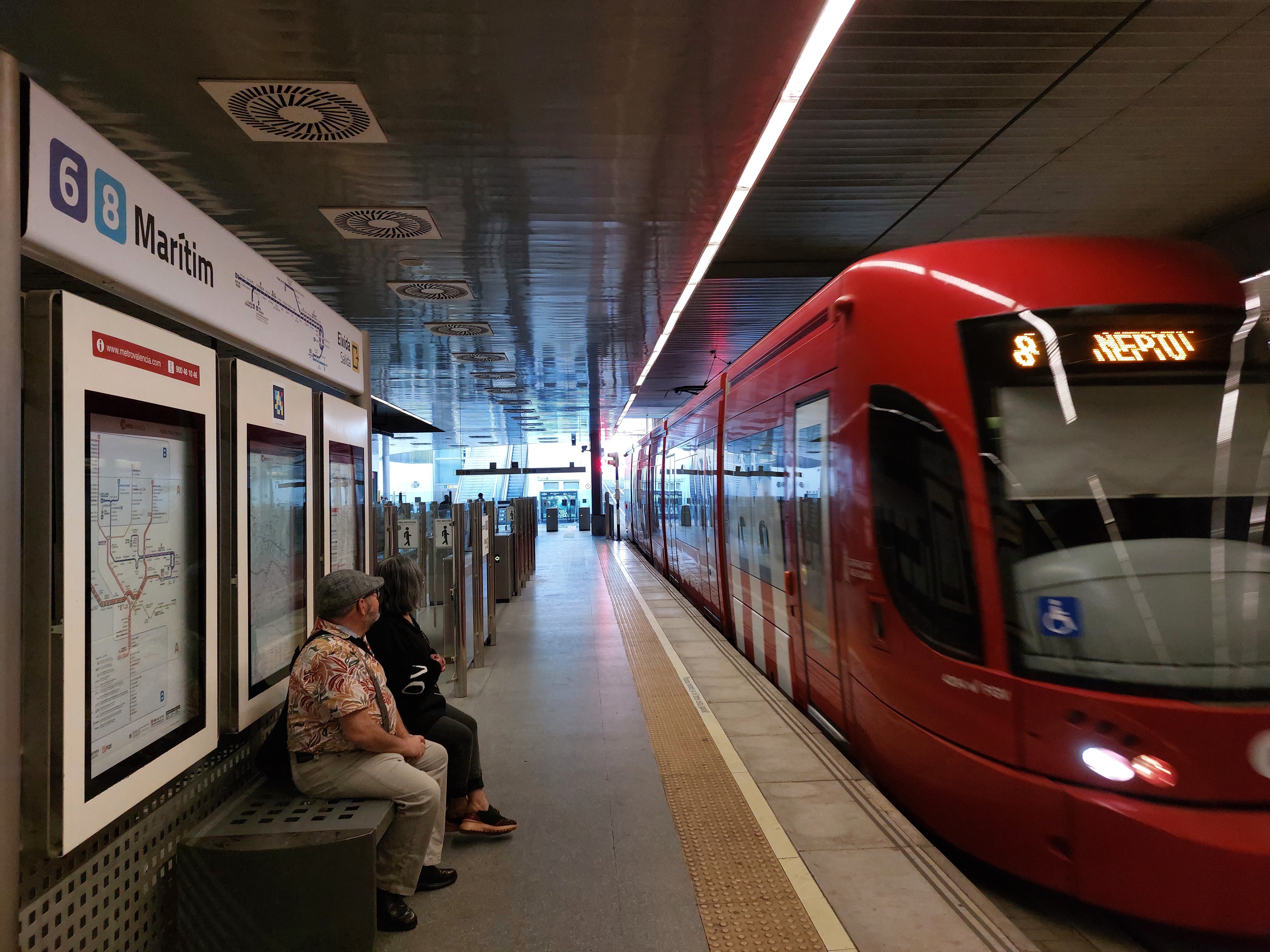 Metrovalencia cierra este verano entre Alameda y Marítim por obras: 67 ...